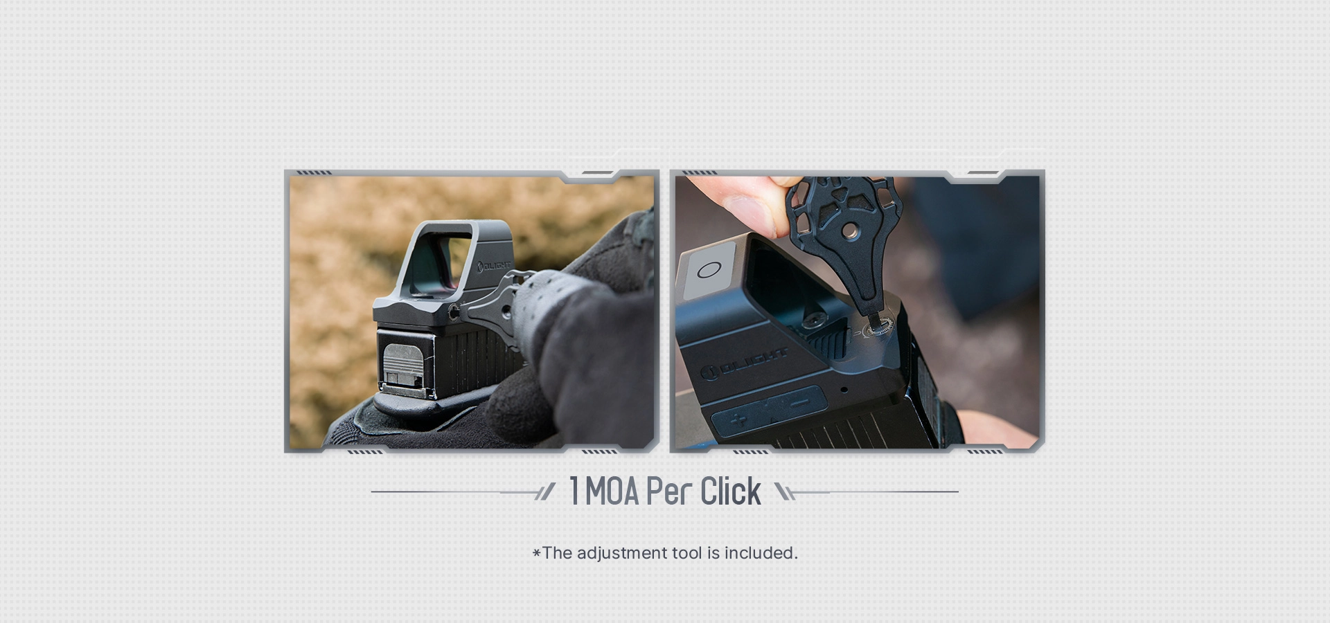 Osight 3 MOA with Magnetic Charging Cover - Olight UK