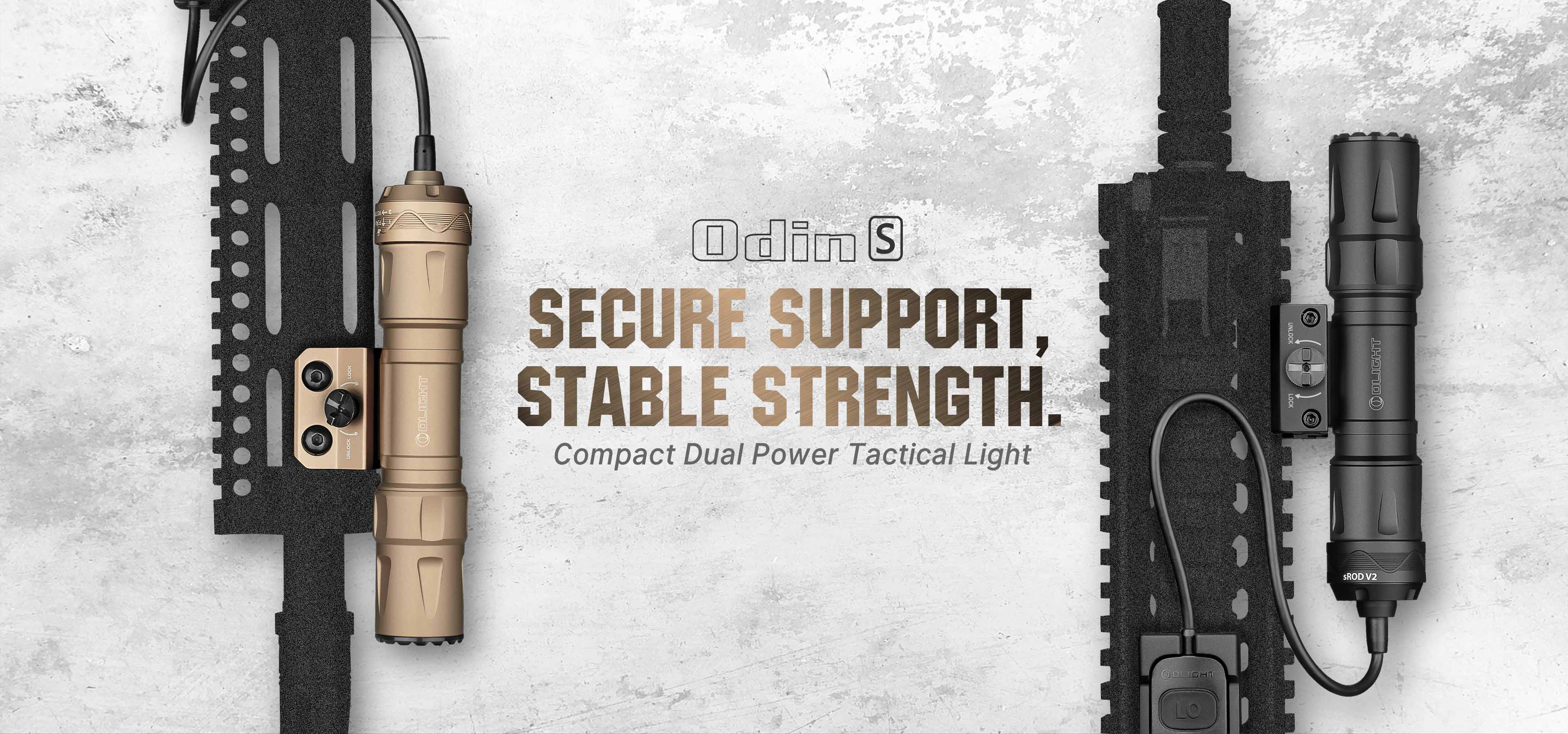 Odin S Rail Mounted Light - Olight UK