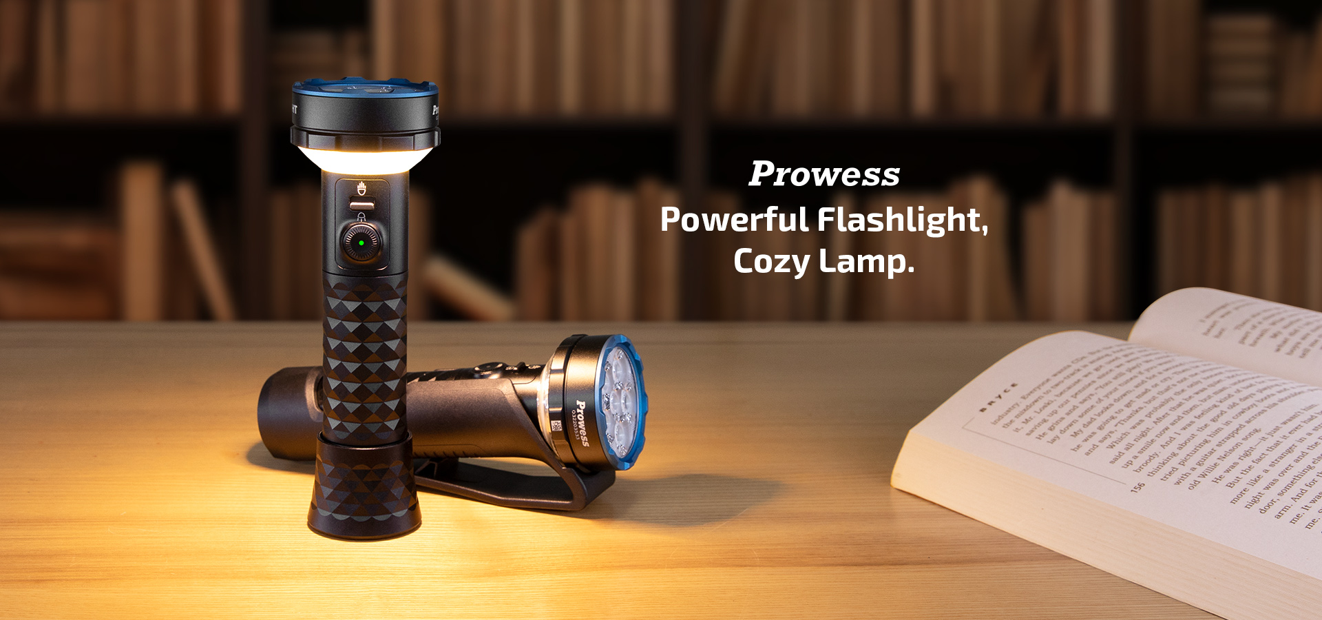 Prowess Multifunctional torch with dual-direction illumination - Olight UK