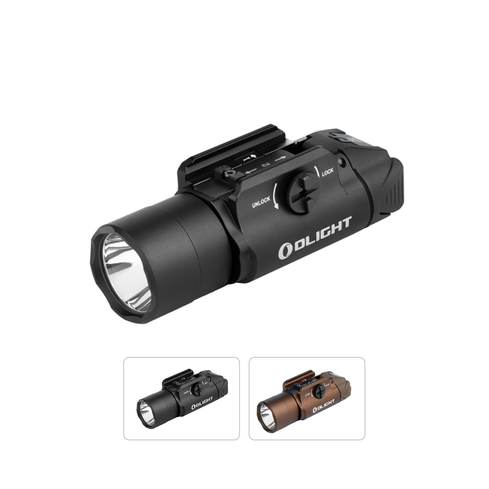 PL Turbo Tactical Light with Spotlight and Floodlight - Olight UK