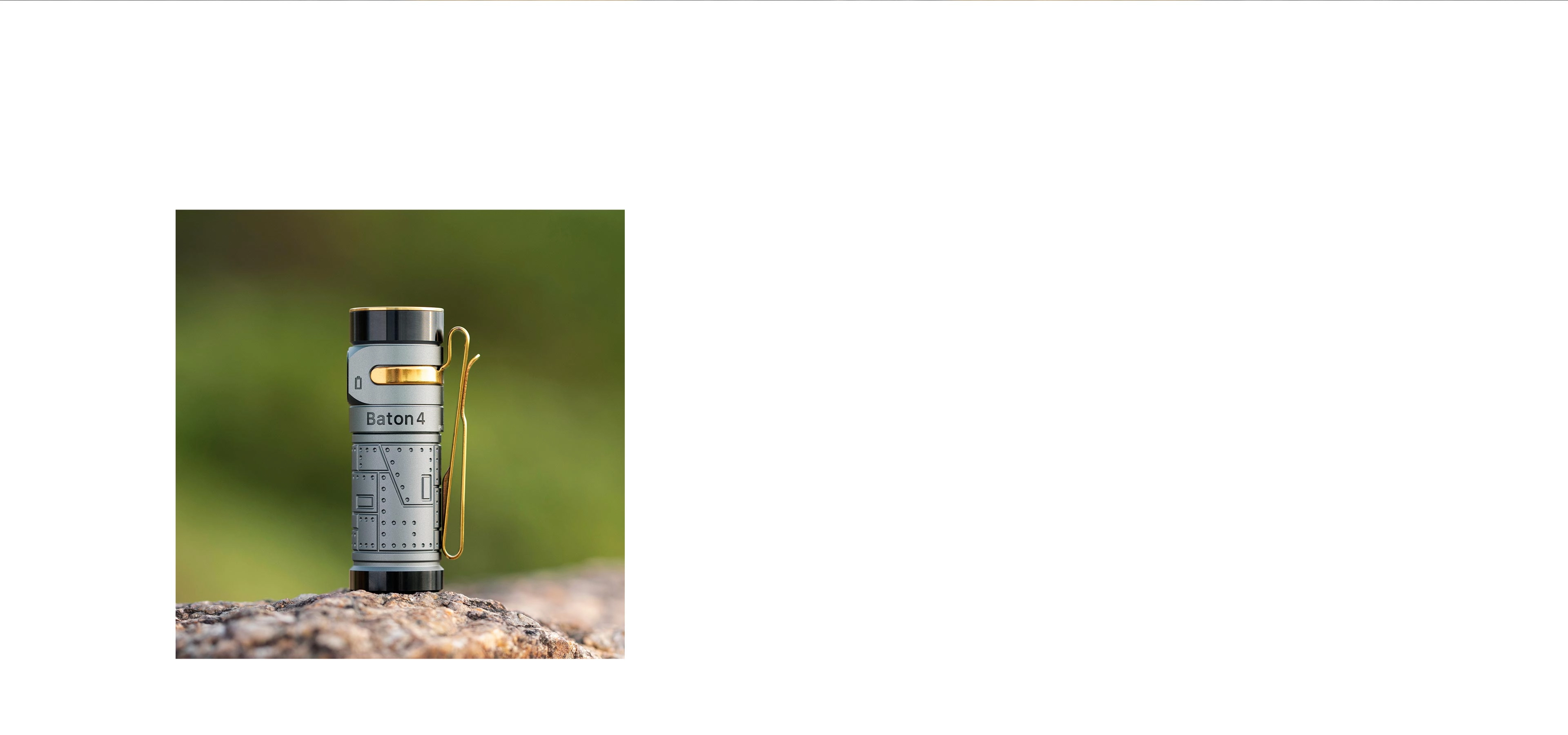 Baton 4 Powerful EDC Torch 1300 Lumens (Standard/Premium Edition ...