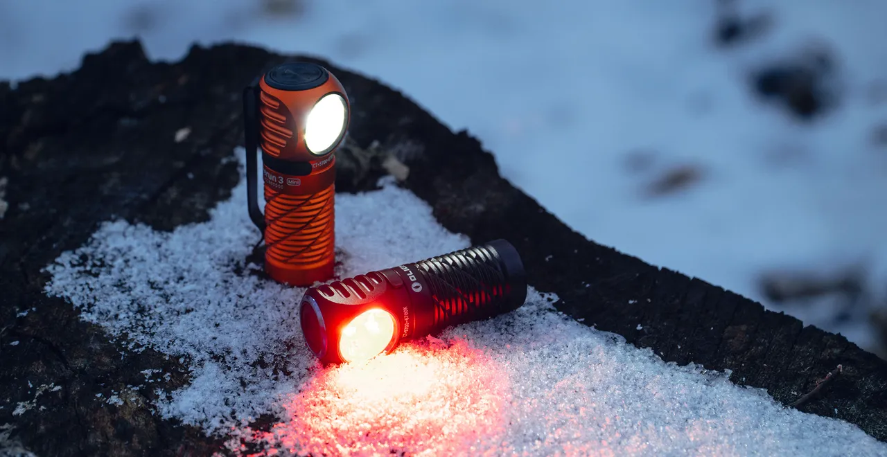 Olight Perun 3 Mini: Head Torch with Red/White Light - Olight UK
