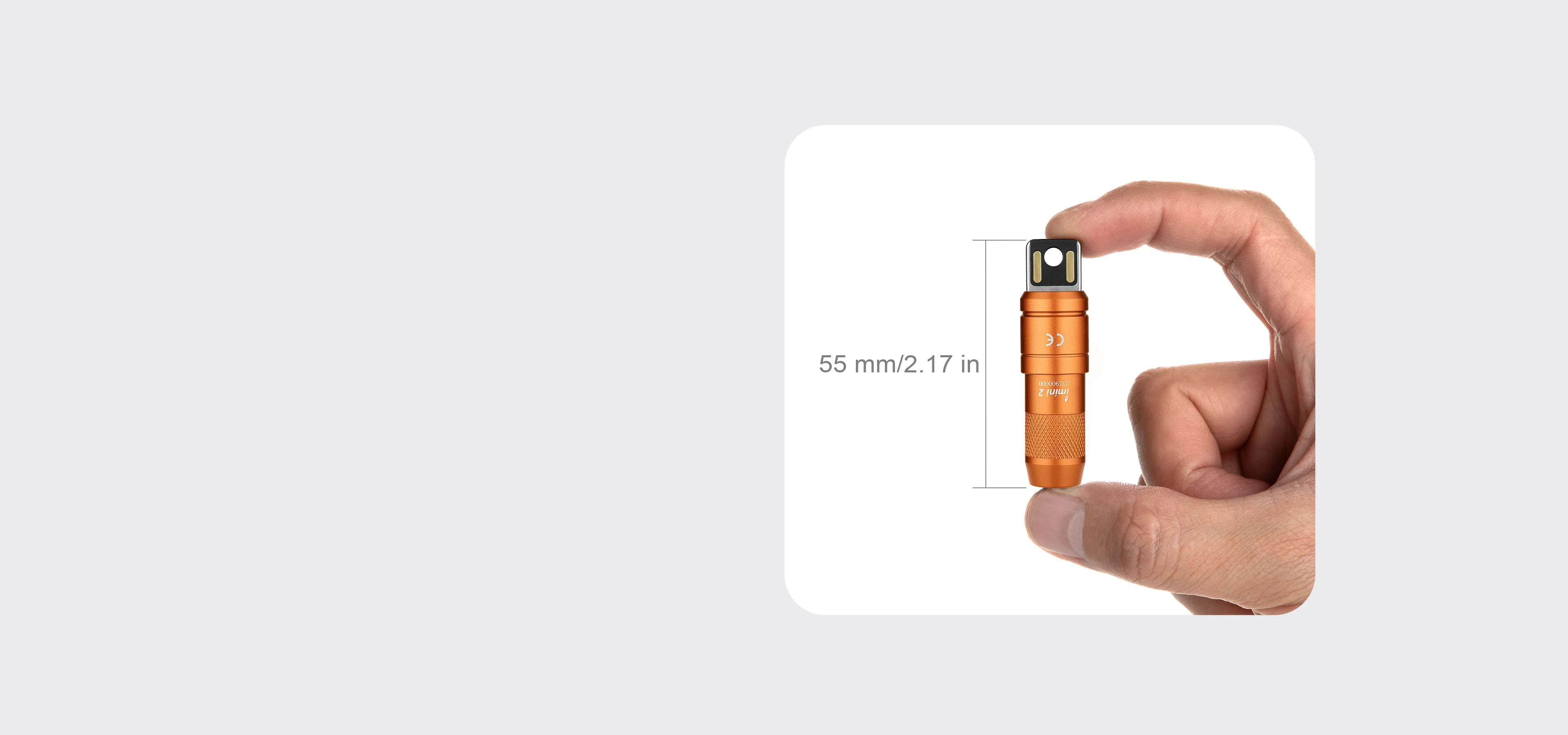 Buy iMini 2 Micro Rechargeable LED Torch - Olight UK