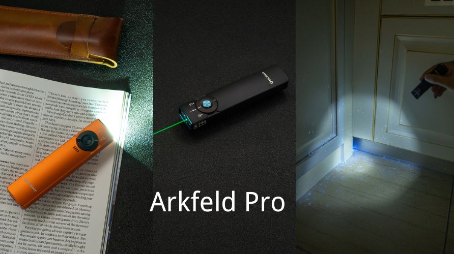 Olight Arkfeld Pro Three Light Source Flat EDC Torch